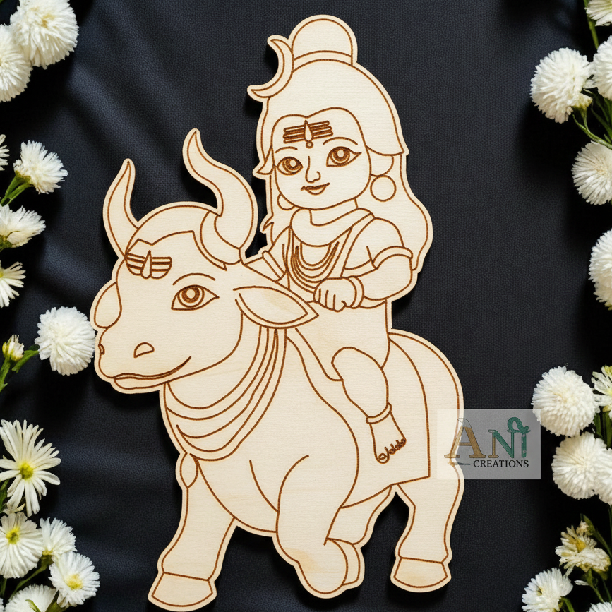 Mahadev 3 MDF Cutout – My Store