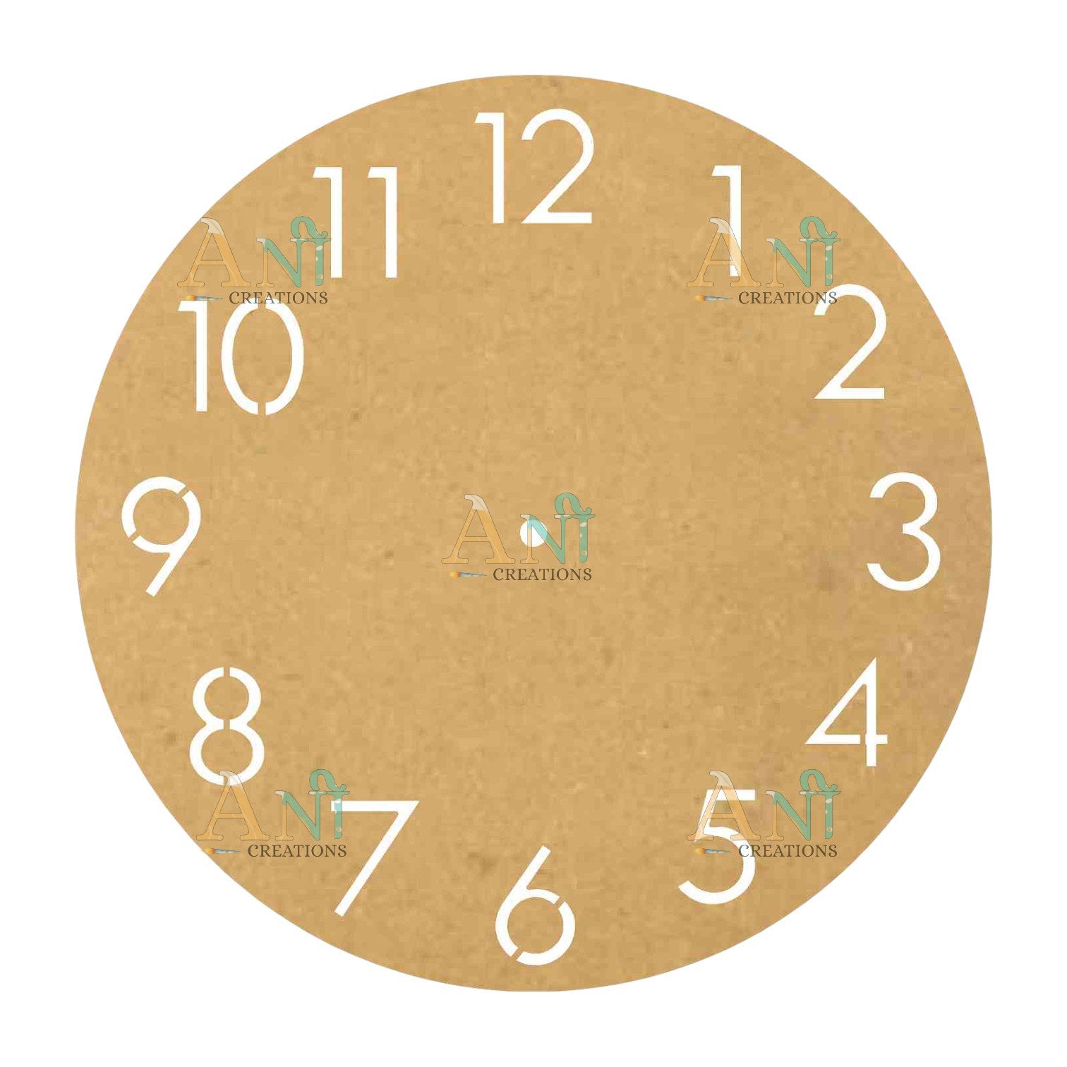 MDF clock cutout 1 – My Store