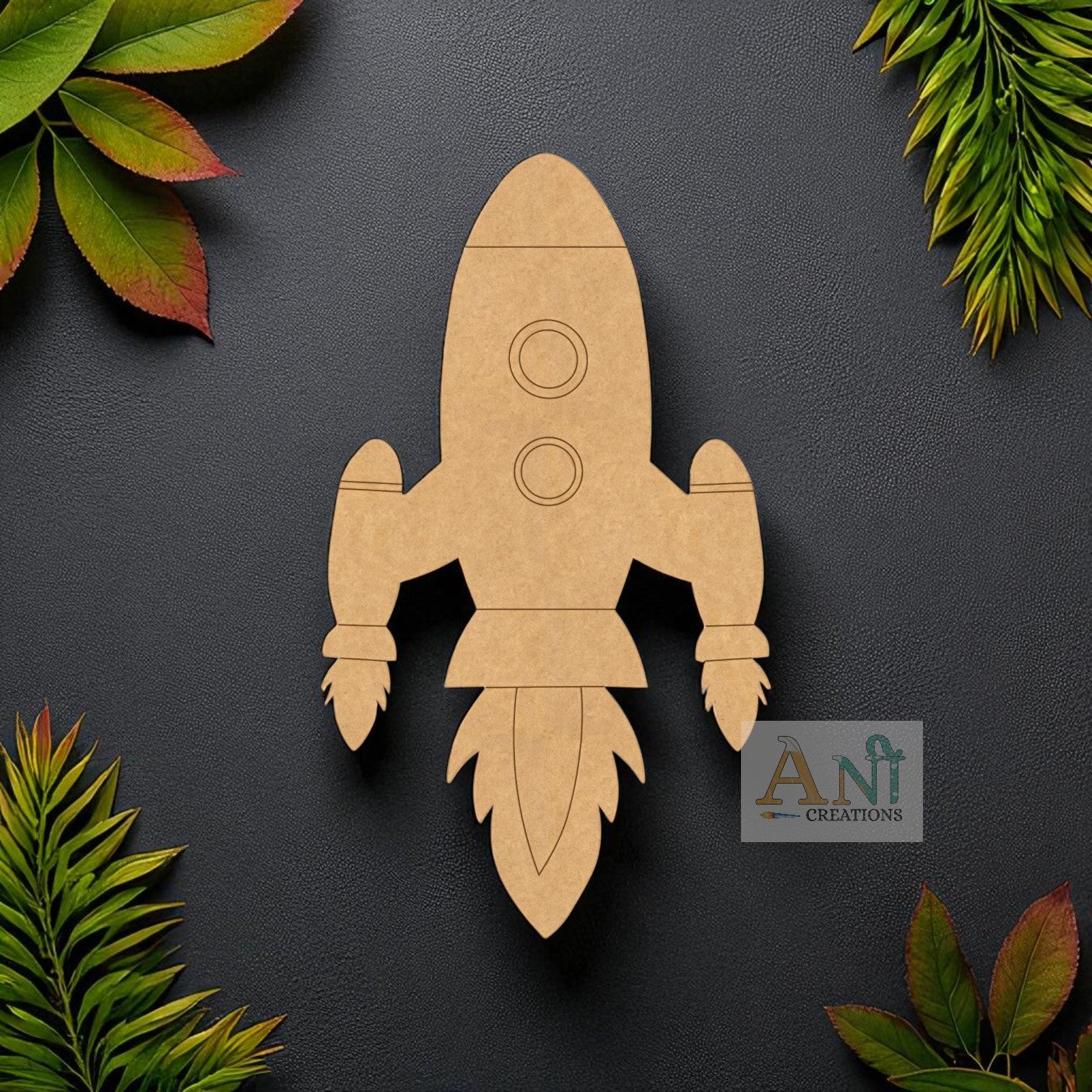 Rocket 01 MDF Cutout – My Store