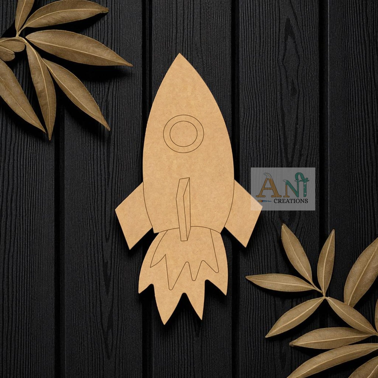Rocket 02 MDF Cutout – My Store